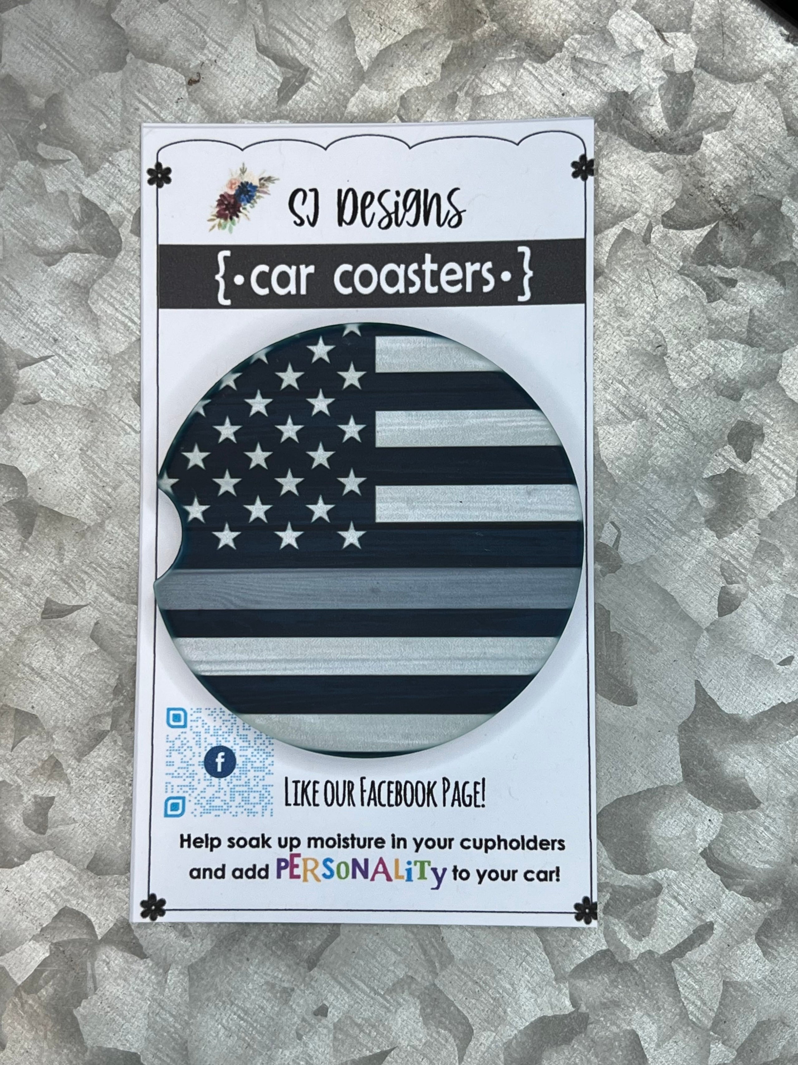 Grey Line Flag (Correctional Officers) | SJ Designs